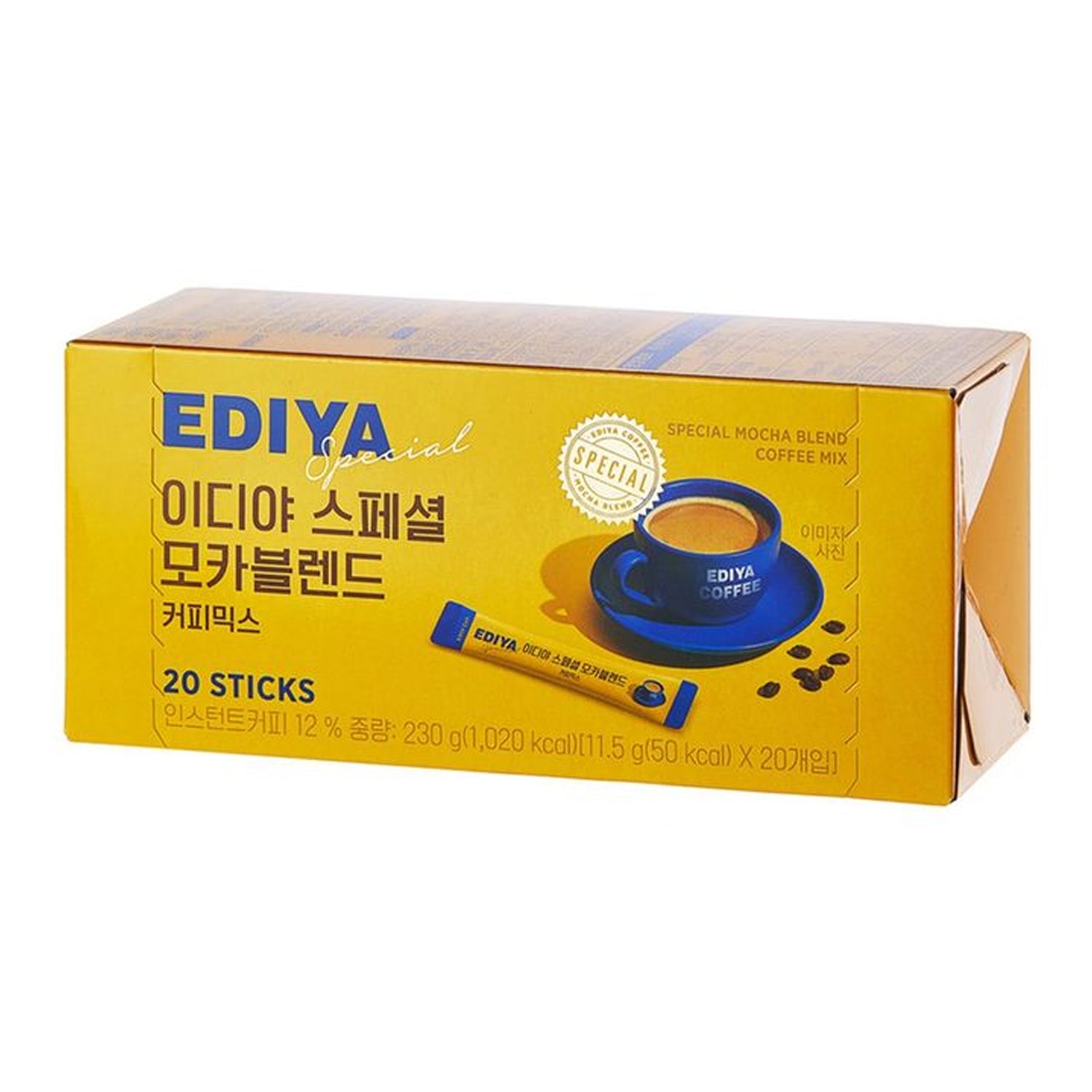 EDIYA SPECIAL MOCHA BLEND Sachet de Café Instantané 20P [EDIYA ...