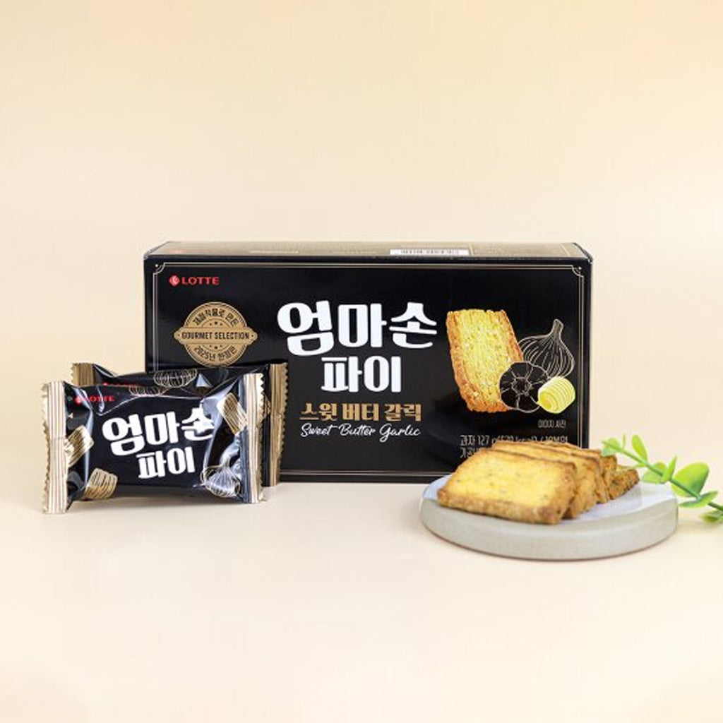 Biscuit Mamason Garlic Flavor Limited Edition 127G [Lotte]– ACEMARTmall ...