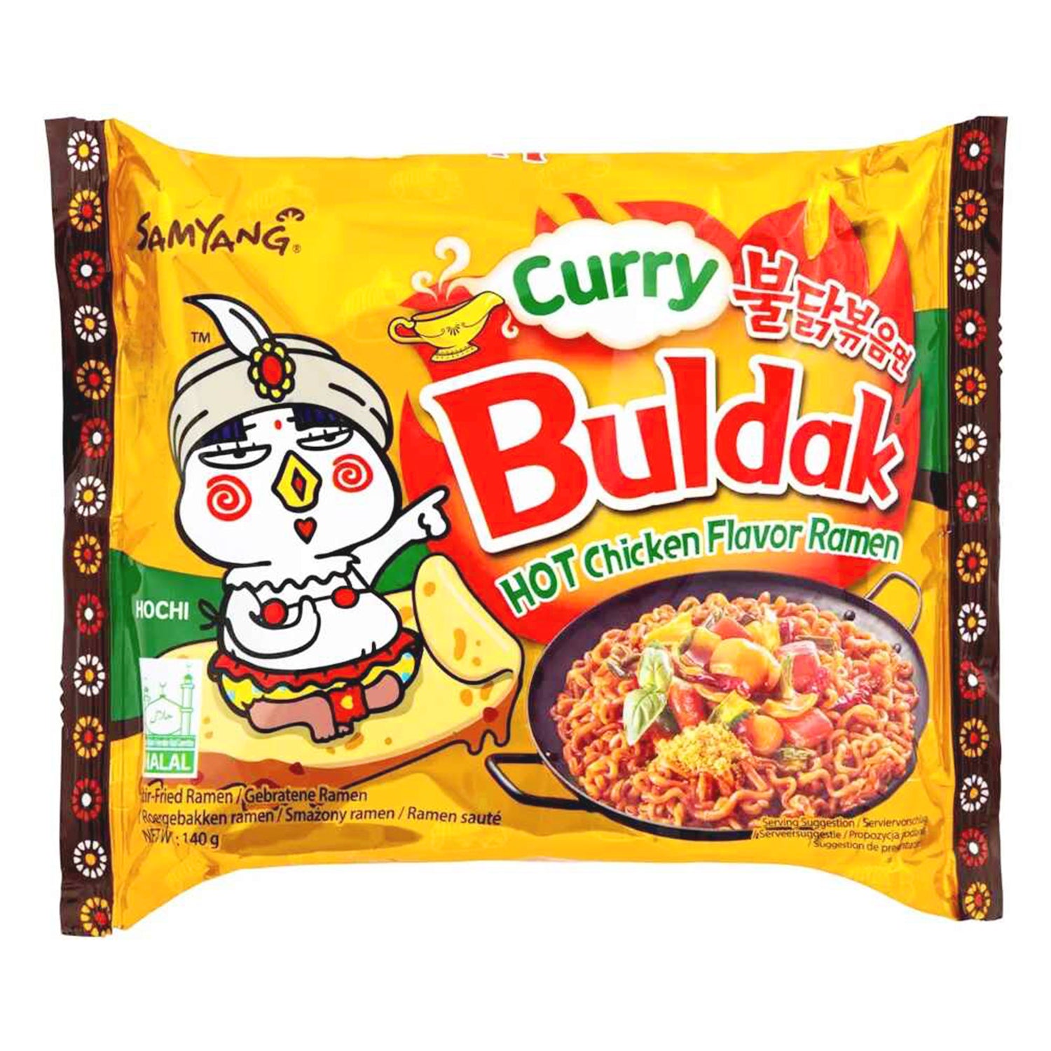 Buldak Bokkeum Myun Curry Ramen 140G [Samyang]– ACEMARTmall PARIS