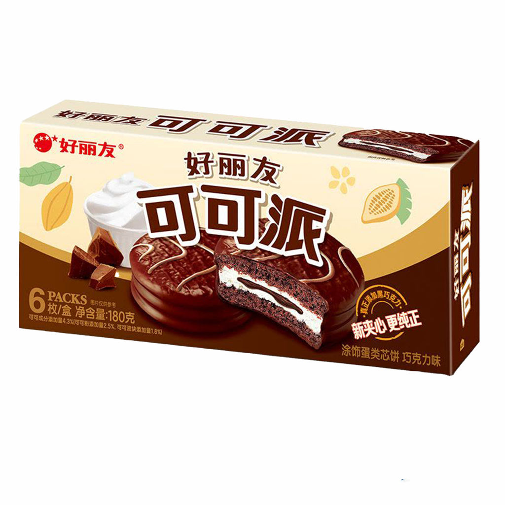 Choco Pie Saveur Cacao 6P 180G [Orion]– ACEMARTmall PARIS
