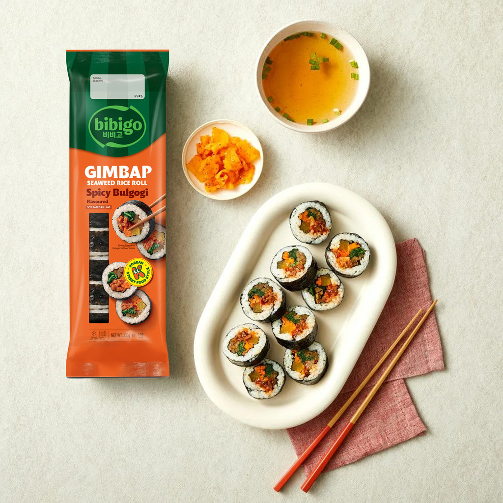 Frozen / Gimbap Rouleau de Riz aux Algues au Goût de Bulgogi Épicé 230G ...