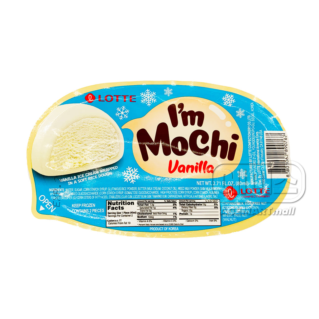 Frozen / Mochi Glacé à la Vanille 80G [Lotte]– ACEMARTmall PARIS