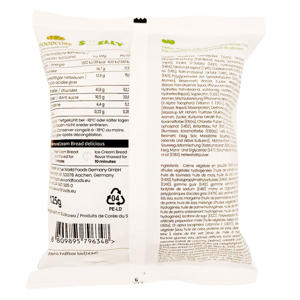 Frozen / Swelly Pain Matcha à la Crème 125G [Foodcore]– ACEMARTmall PARIS