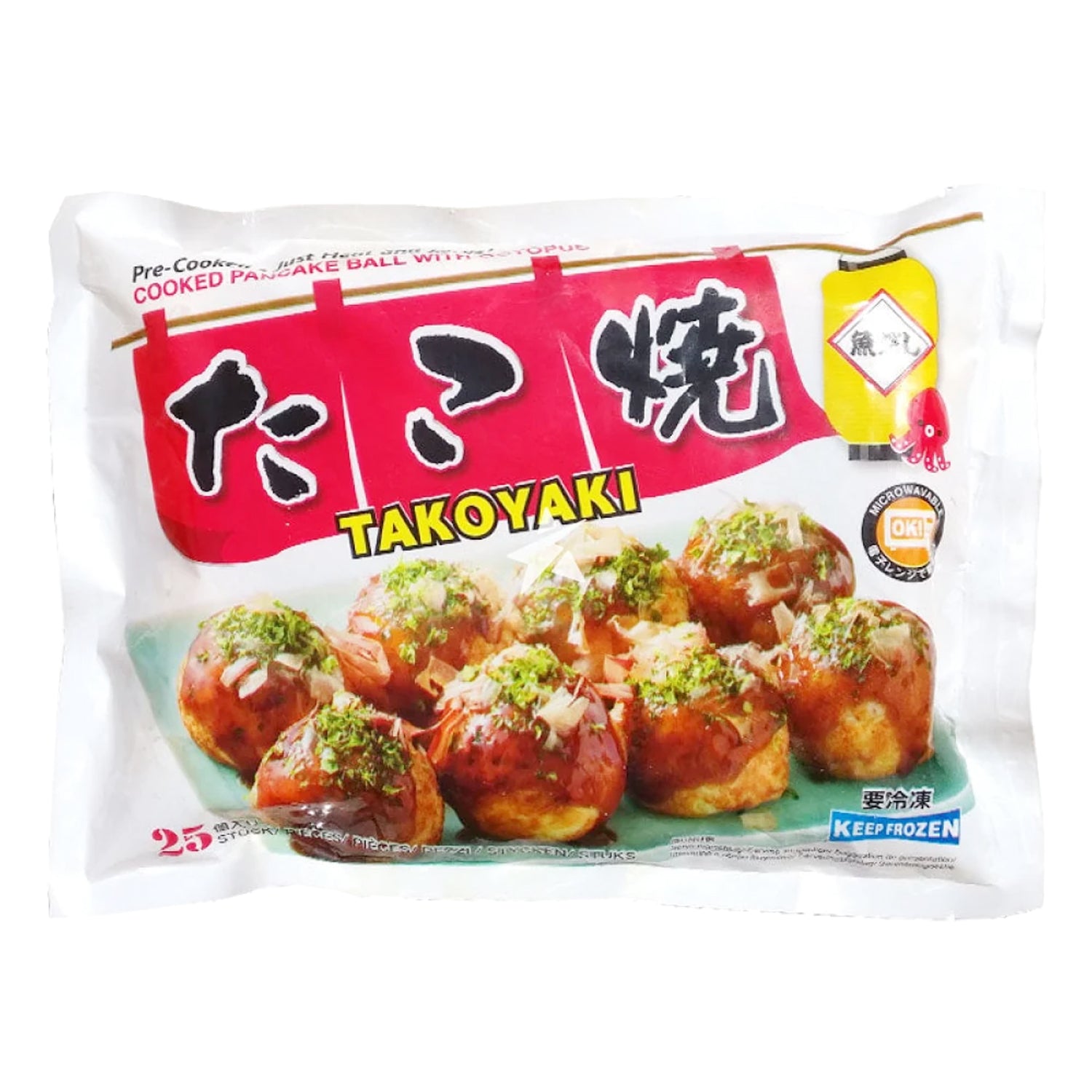 Frozen / Takoyaki 25 Pieces 500G [Uogashi]– ACEMARTmall PARIS