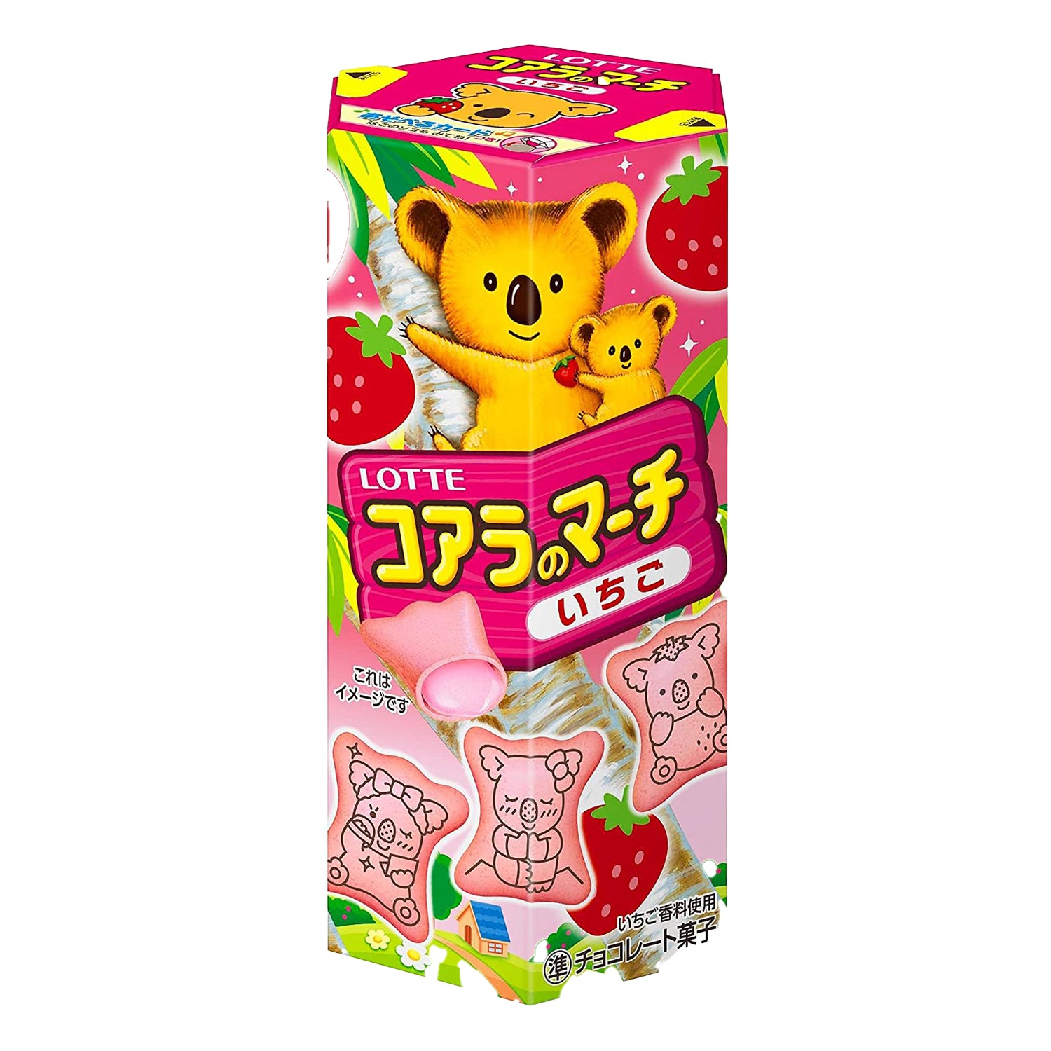 Koala No March Strawberry 48G [Lotte]– ACEMARTmall PARIS