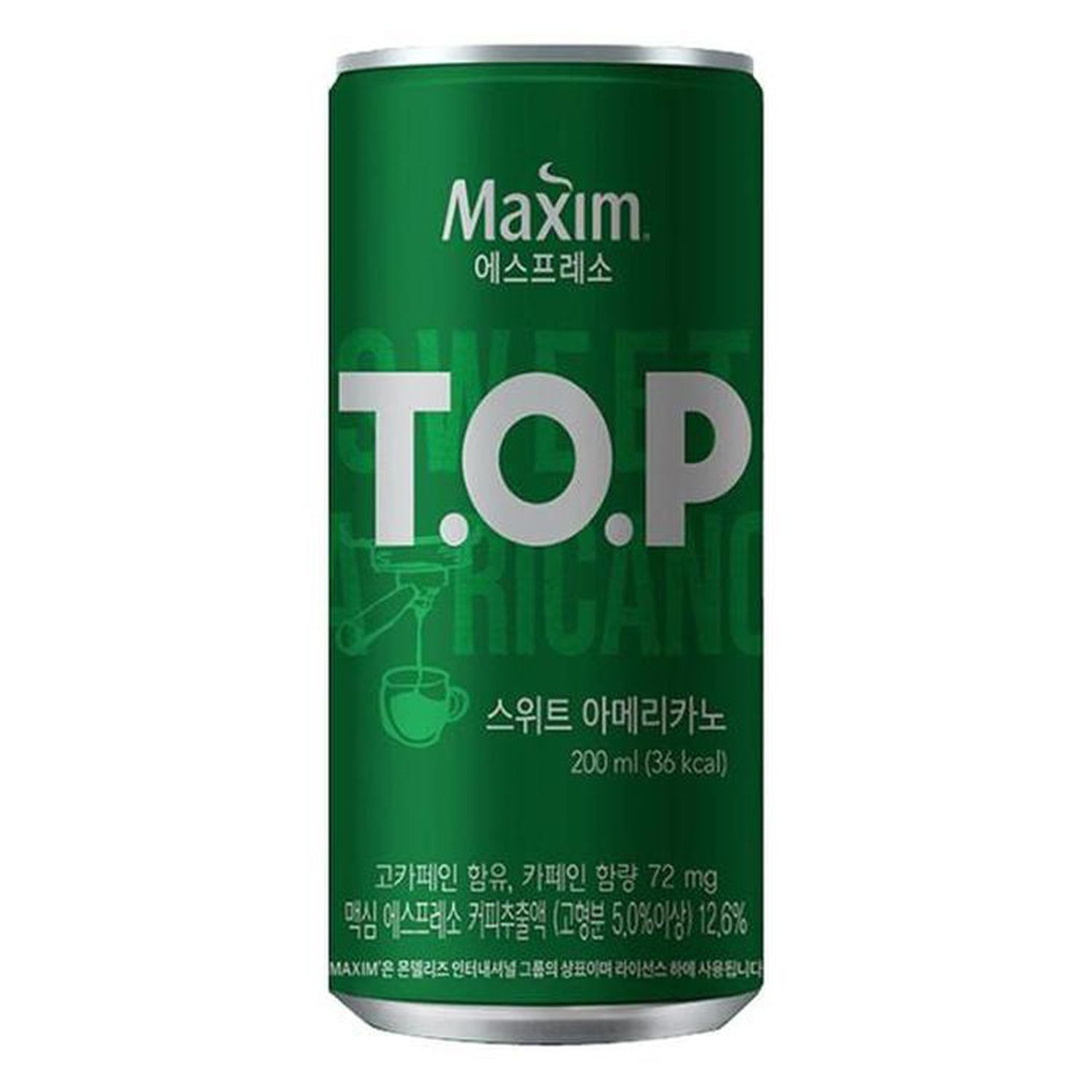 Maxim T.O.P Sweet Americano Canette 200ML [Dongsuh]– ACEMARTmall PARIS