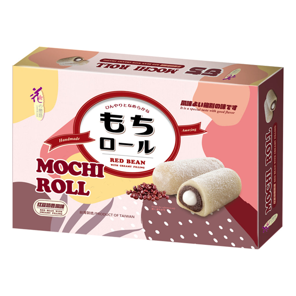 Mochi Roll Gâteau de Riz Gluant aux Haricots Rouges 150G [LIROY NL ...