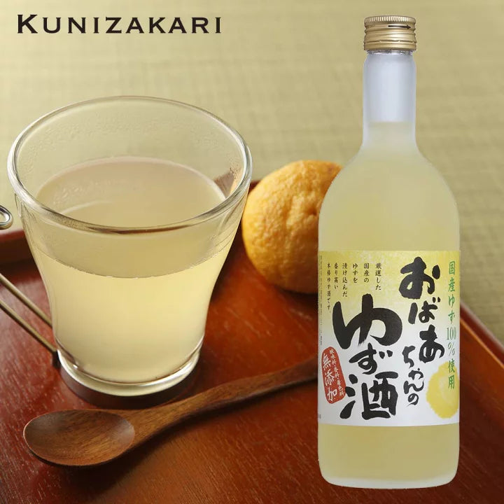 Kuni Zakari Sake de Yuzu 720ML 7% [Nakanoshuzou]– ACEMARTmall PARIS