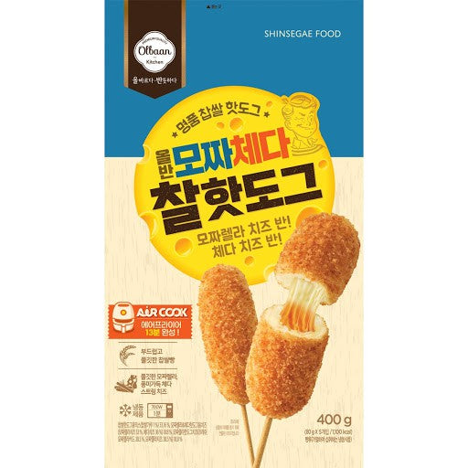 Frozen / Hot Dog Coréen Surgelé au Fromage Mozza et Cheddar 400G ...