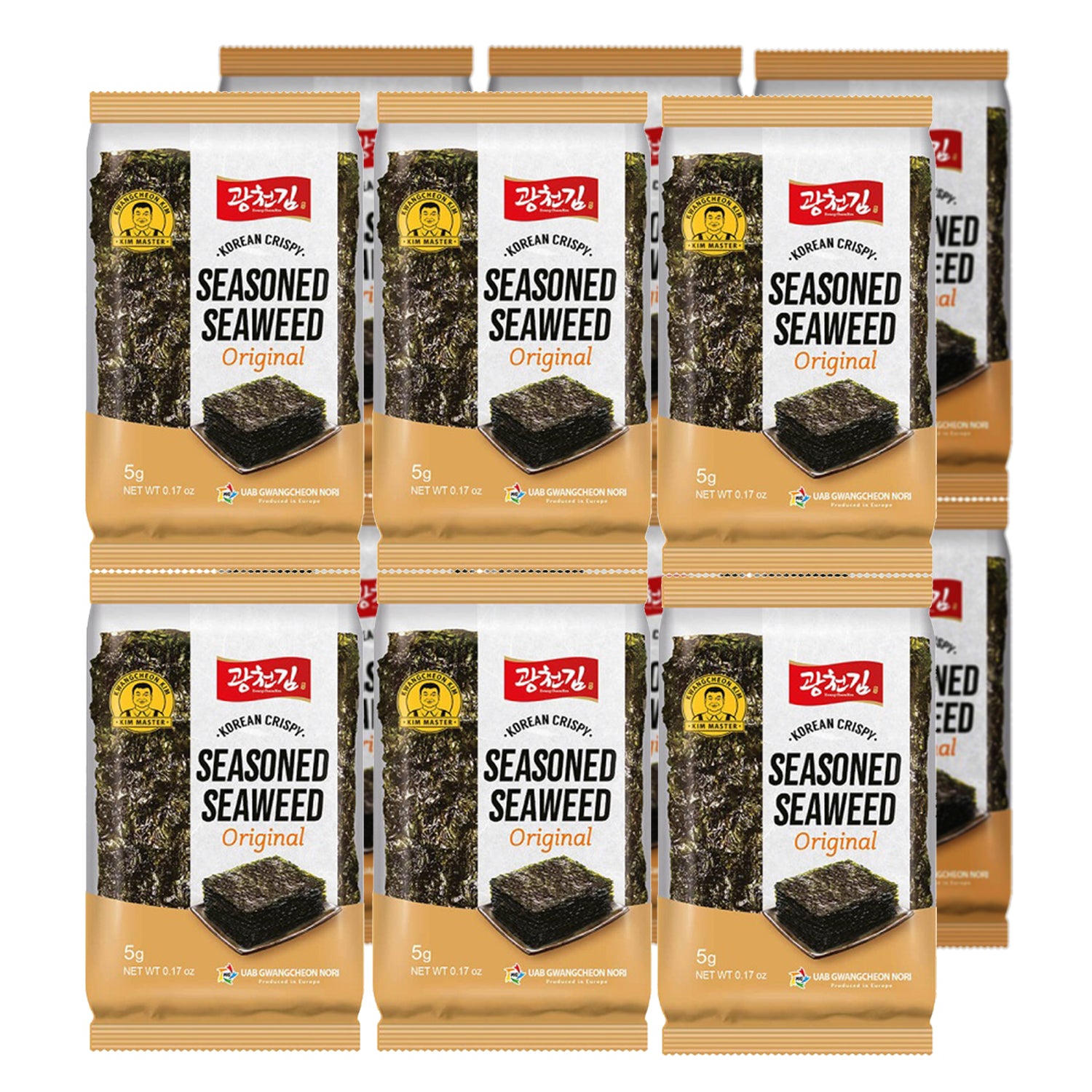 Petit Feuille d’Algue Assaisonnée (5G*12P) [Kwangcheonkim]– ACEMARTmall ...