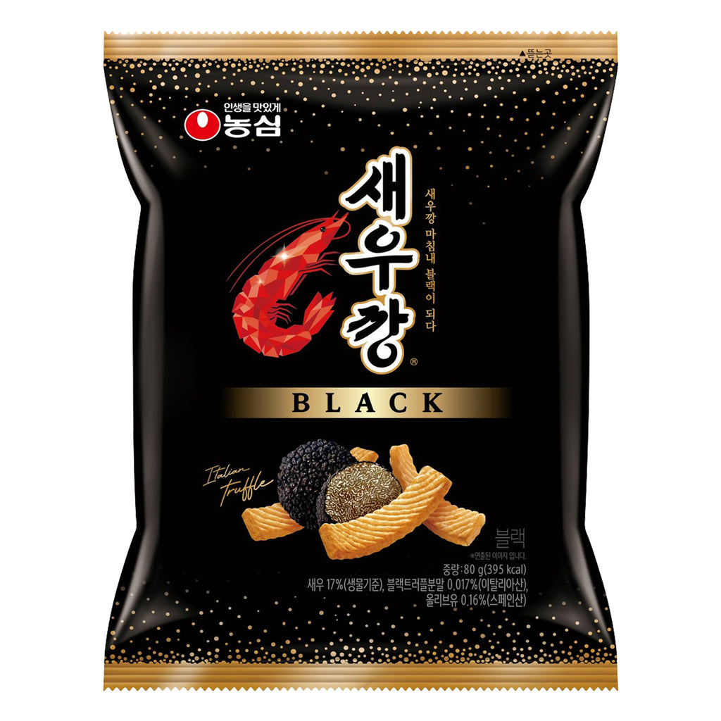 Saeukkang Black Snack à la Crevette 72G [Nongshim]– ACEMARTmall PARIS