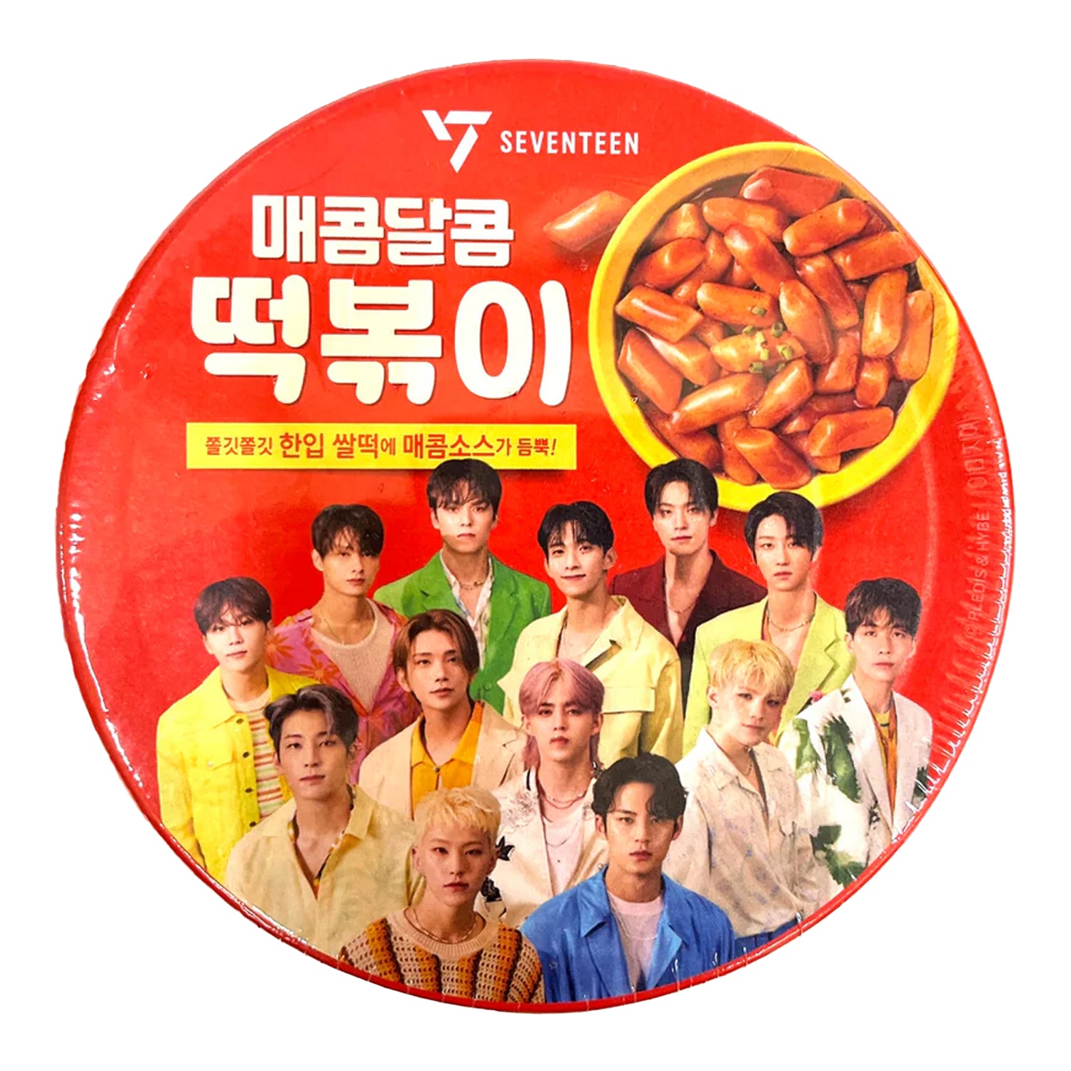 Seventeen Tteokbokki épicé et sucré 140G [Eatson]– ACEMARTmall PARIS
