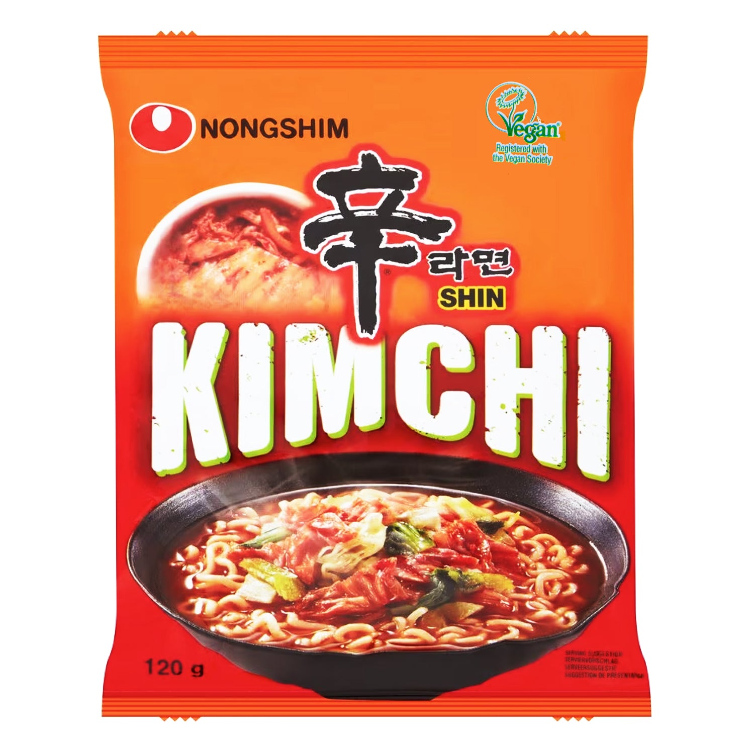 Shin Ramyeon Kimchi 120G [Nongshim]– ACEMARTmall PARIS