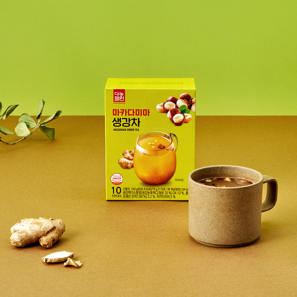 Thé au gingembre et à la macadamia 150G (15G*10P) [DANONGWON ...
