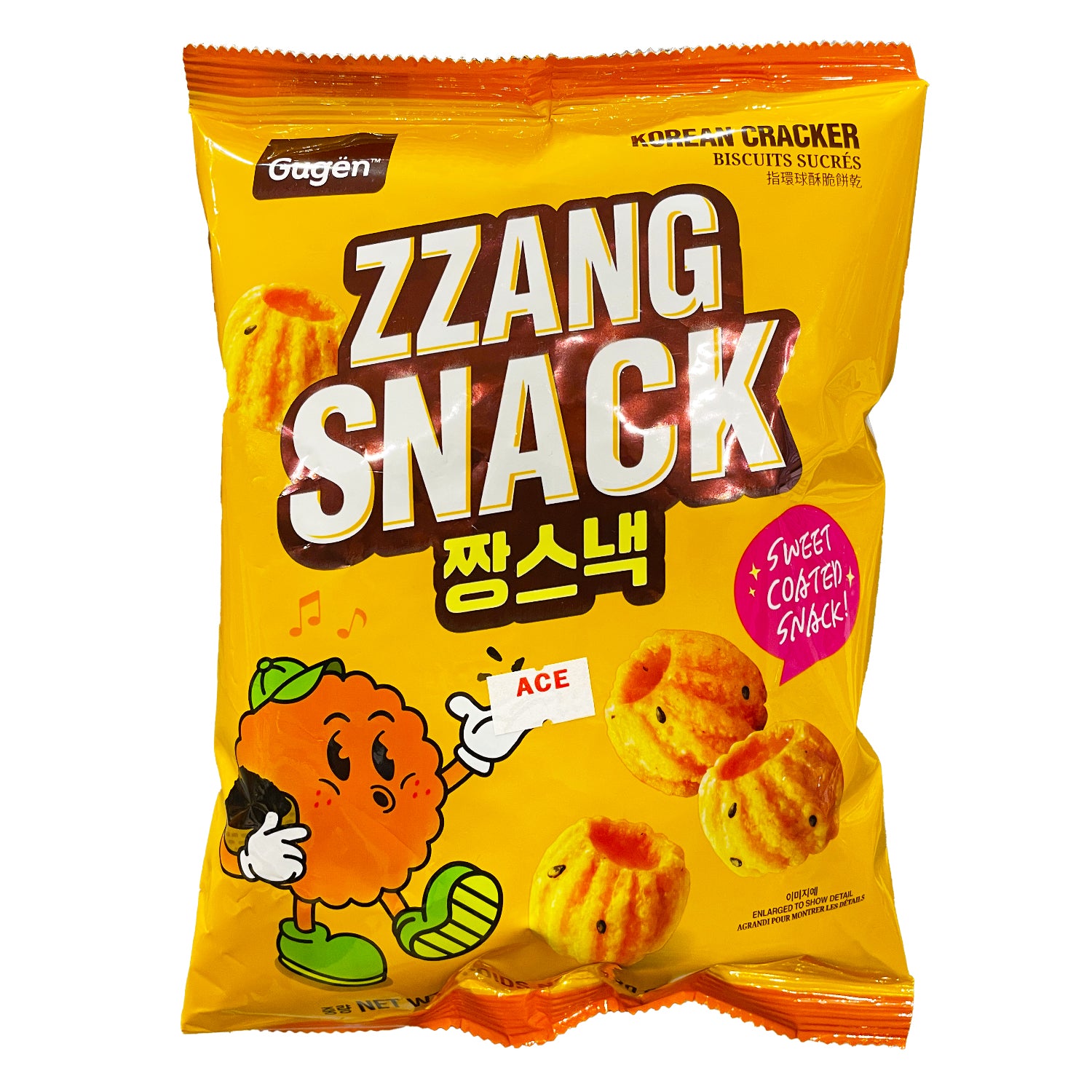 짱스낵 Zzang Snack Chips Sucrées 130G [Gugen]– ACEMARTmall PARIS