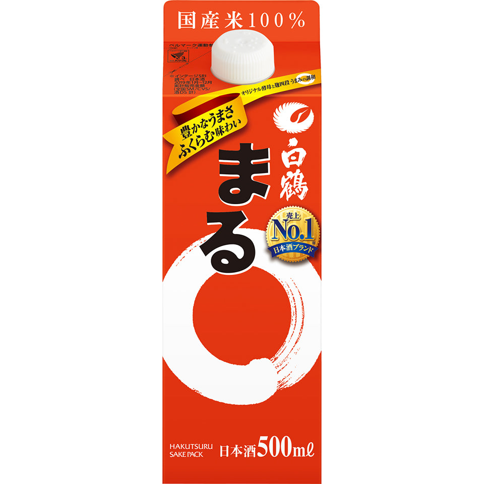 Sake Maru Slim 500ML 14% [Hakutsuru]– ACEMARTmall PARIS