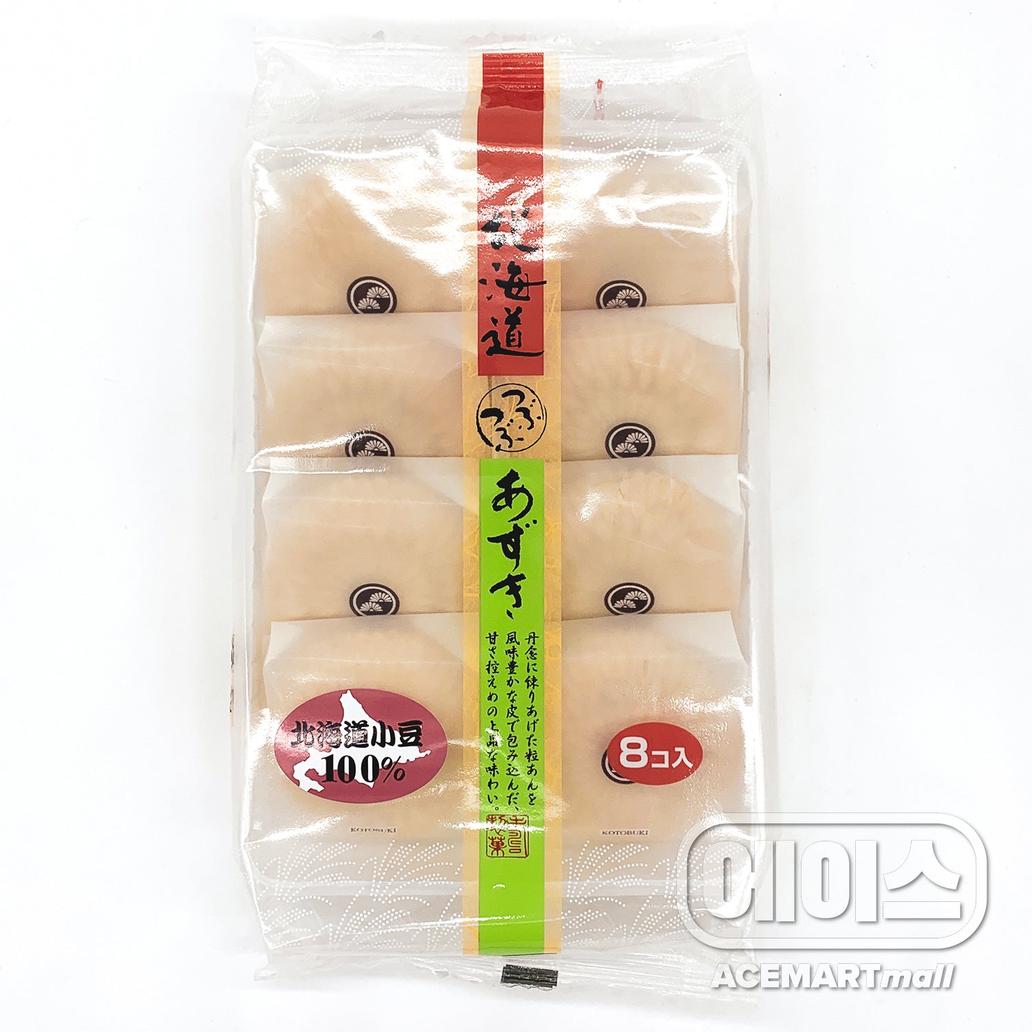 Hokkaido Tsubutsubu Azuki Monaka (36G*8) 288G [Kotobuki]– ACEMARTmall PARIS