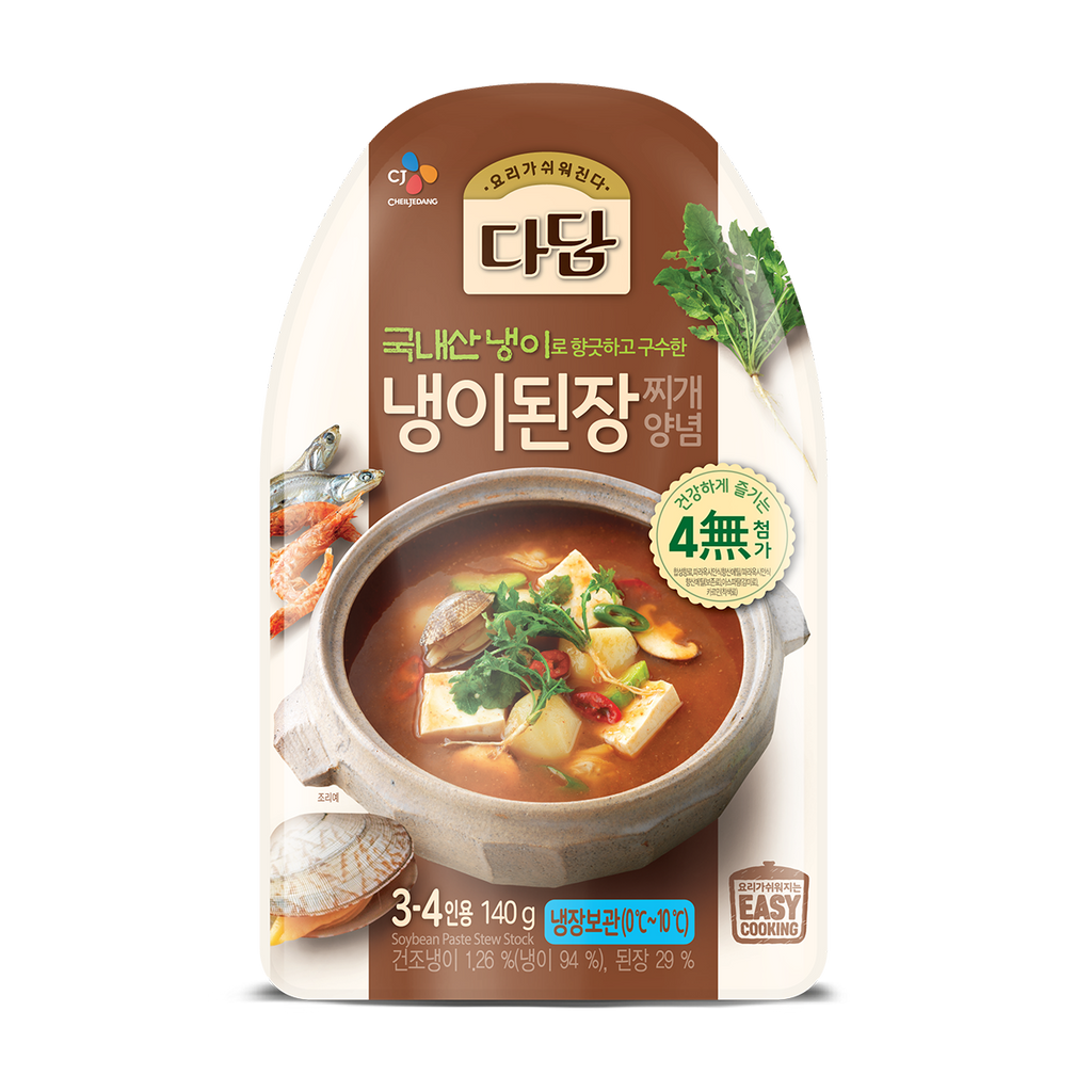Dadam Sauce Naengi Doenjang Jjigae 140G [Cj]– ACEMARTmall PARIS
