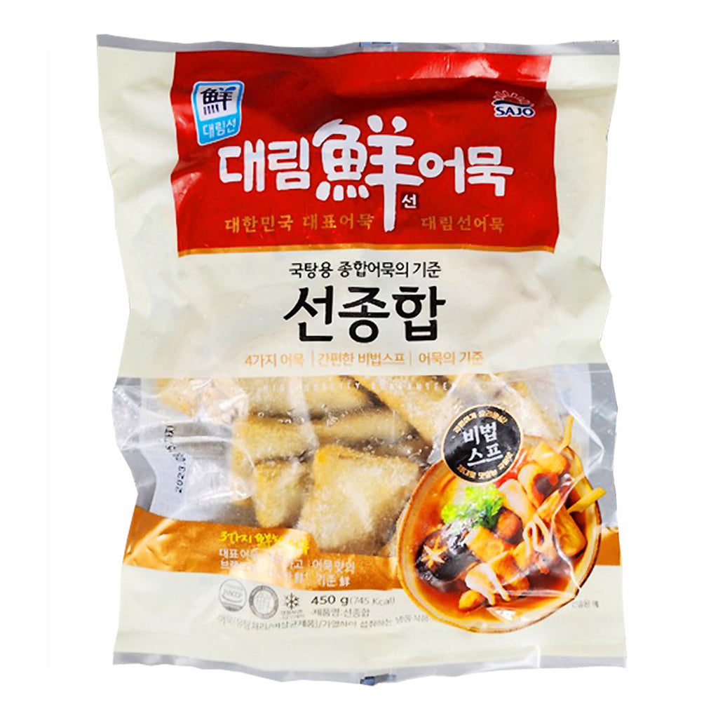 Frozen / Pâte de Poisson Frit Assortiment Congelé 450G [Daerimsun ...