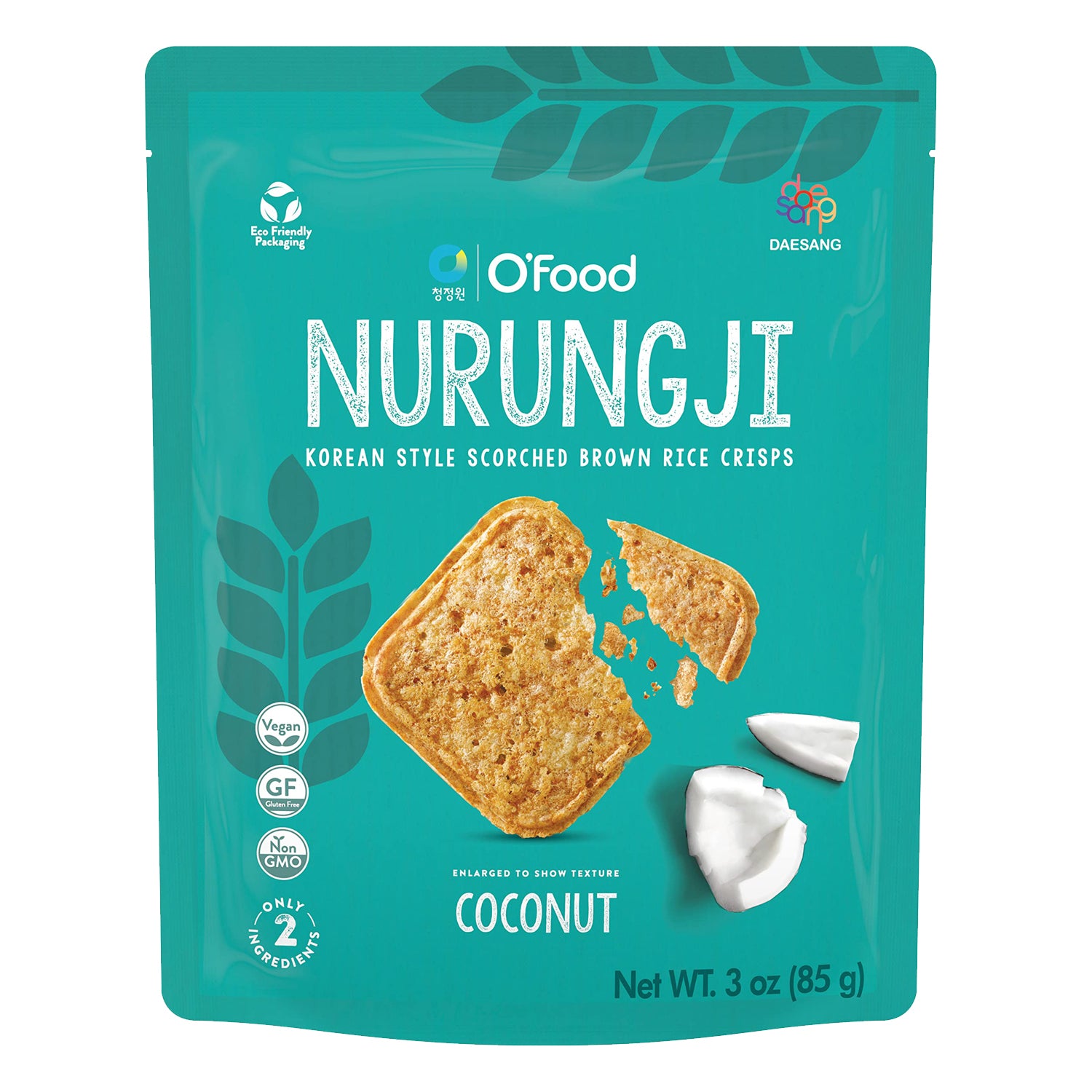 Nurungji Croûte de Riz coconut 85G [Chungjungone]– ACEMARTmall PARIS
