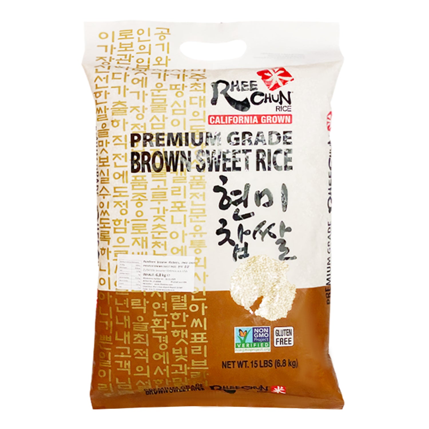 Riz Gluant Complet 6.8Kg [Rhee Chun]– ACEMARTmall PARIS