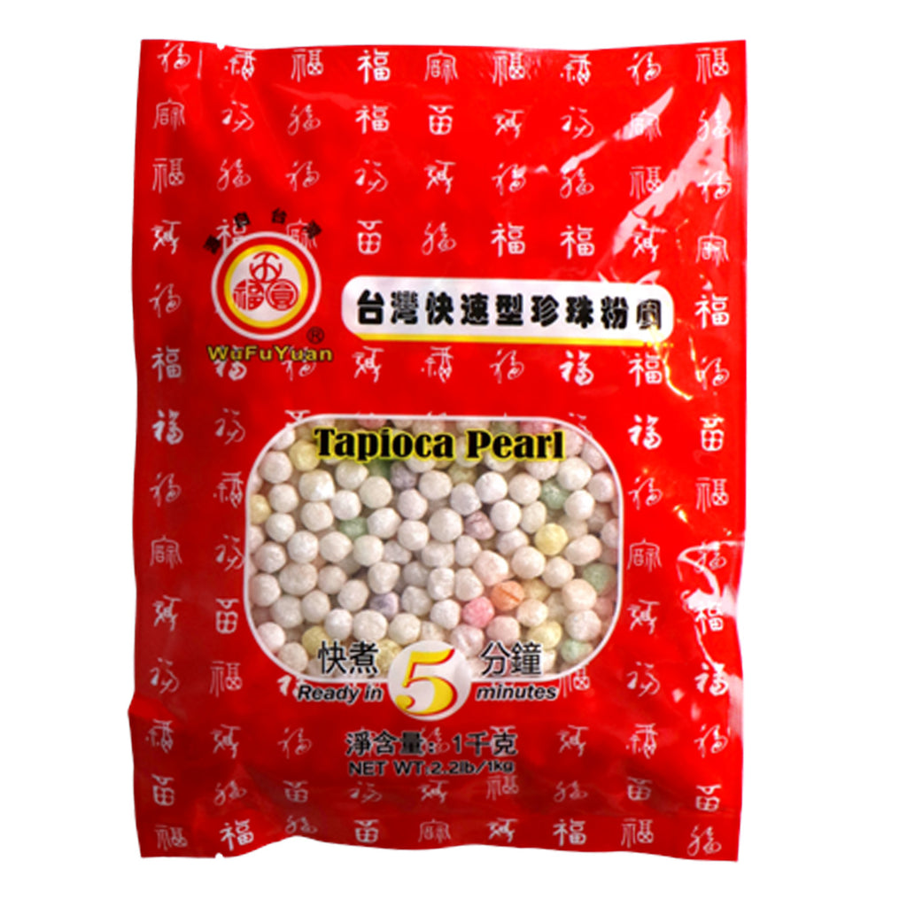 Tapioca Pearl Mix Colored 1KG [Wufuyuan]– ACEMARTmall PARIS